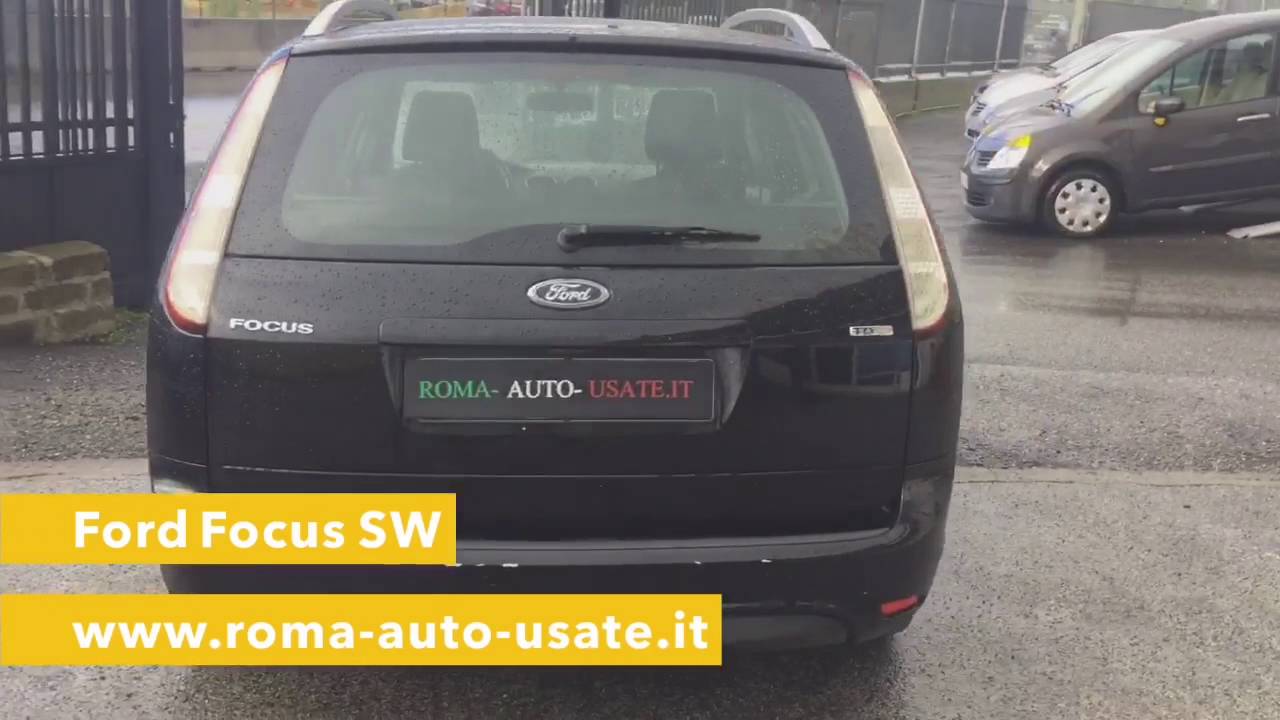 Ford Focus SW www.roma-auto-usate.it - YouTube