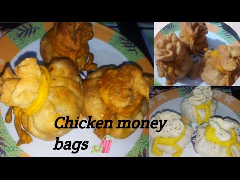 Chicken money bags 🛍 //చికెన్ తో ఇలా deferent గా టీ టైమ్ లో స్నాక్స్ ...