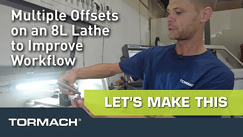 Tormach 8L Lathe - YouTube