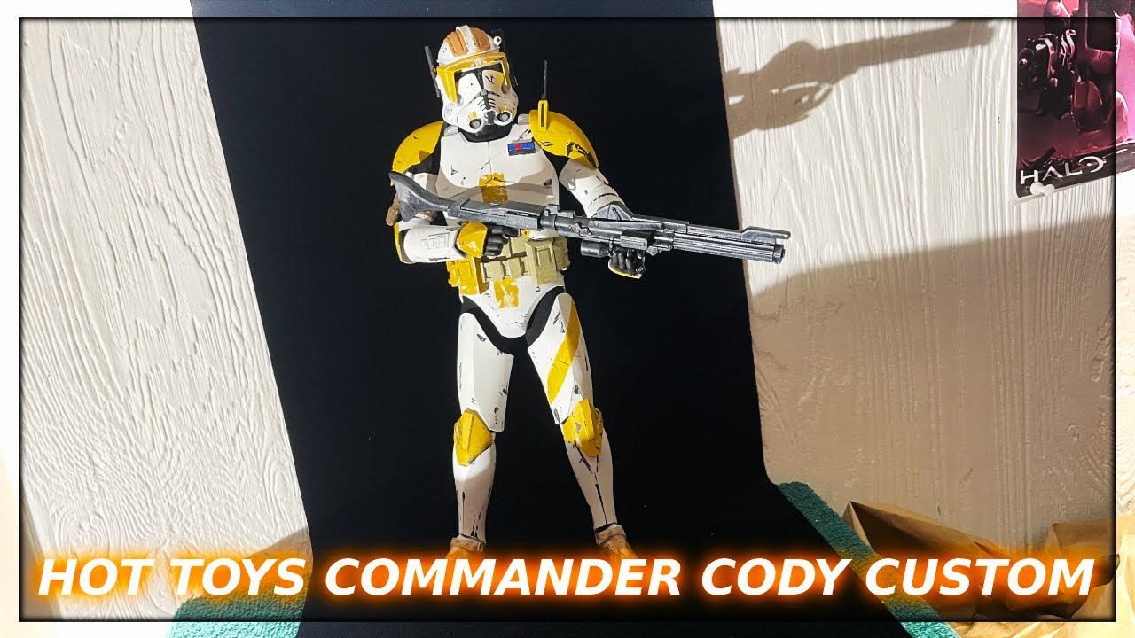 Star Wars Hot Toys Commander Cody Custom 1/6 Scale Figure - YouTube
