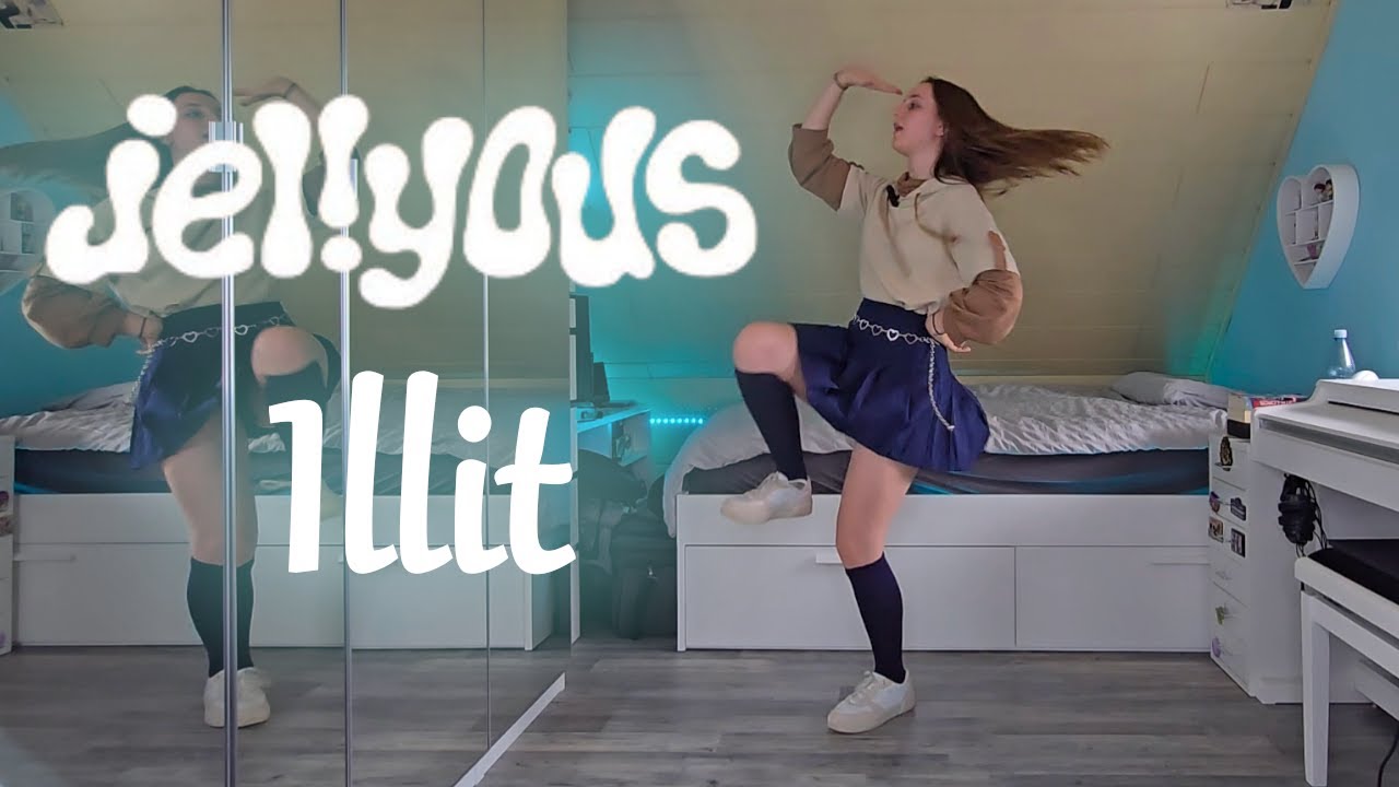 Illit - 'Jellyous' Dance Tutorial (Beginner + Mirrored) || 1k ...