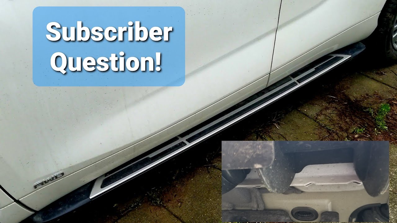 Subscriber Question: Can you still use scissor jacks with OEM running ...