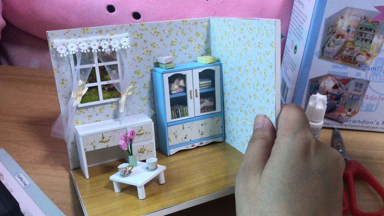 DIY WITH ME！Miniature House Step 1 - YouTube