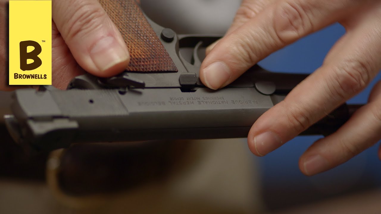 Firearm Maintenance: Browning Hi-power Reassembly Part 4/4 - YouTube