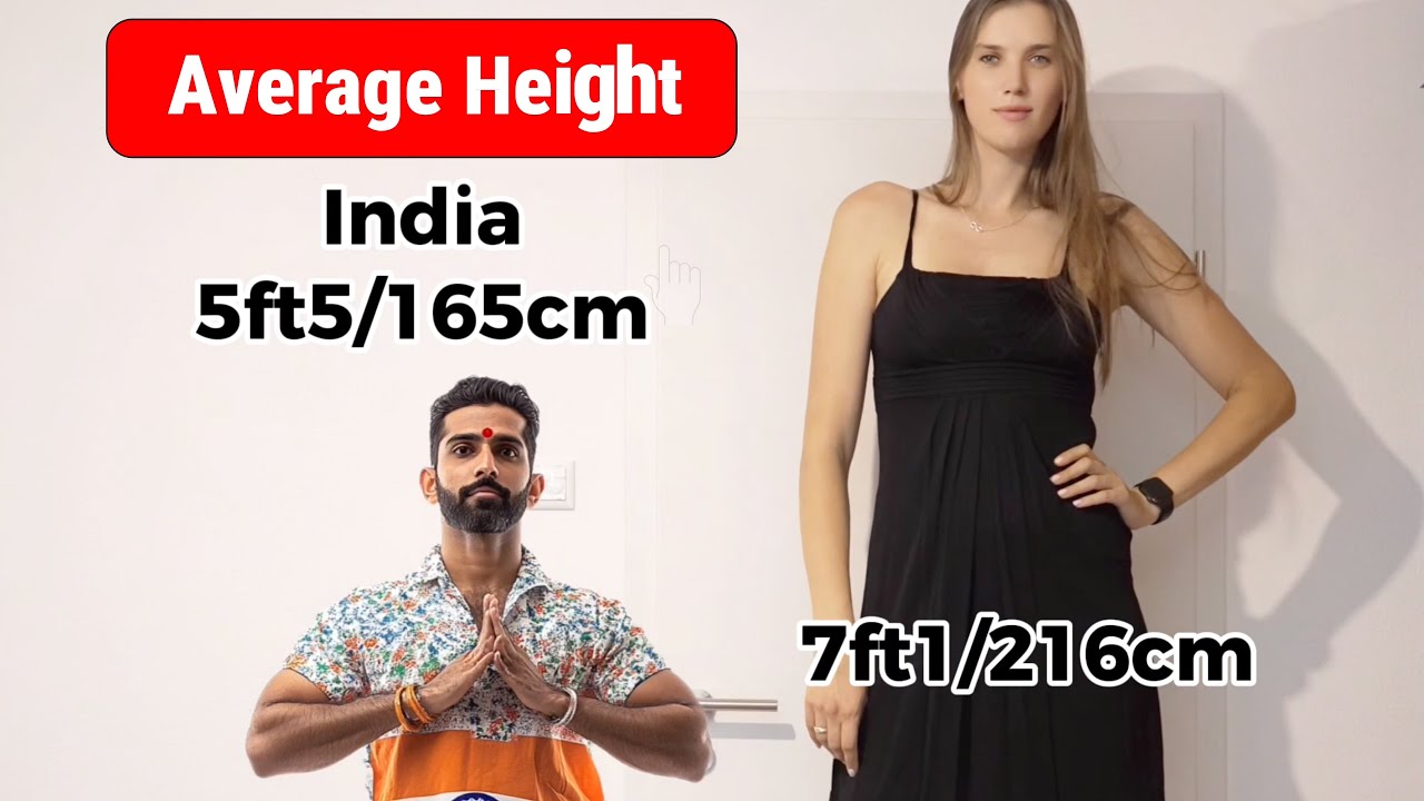 Crazy 7ft Woman And Average Height Men And Women Of Different