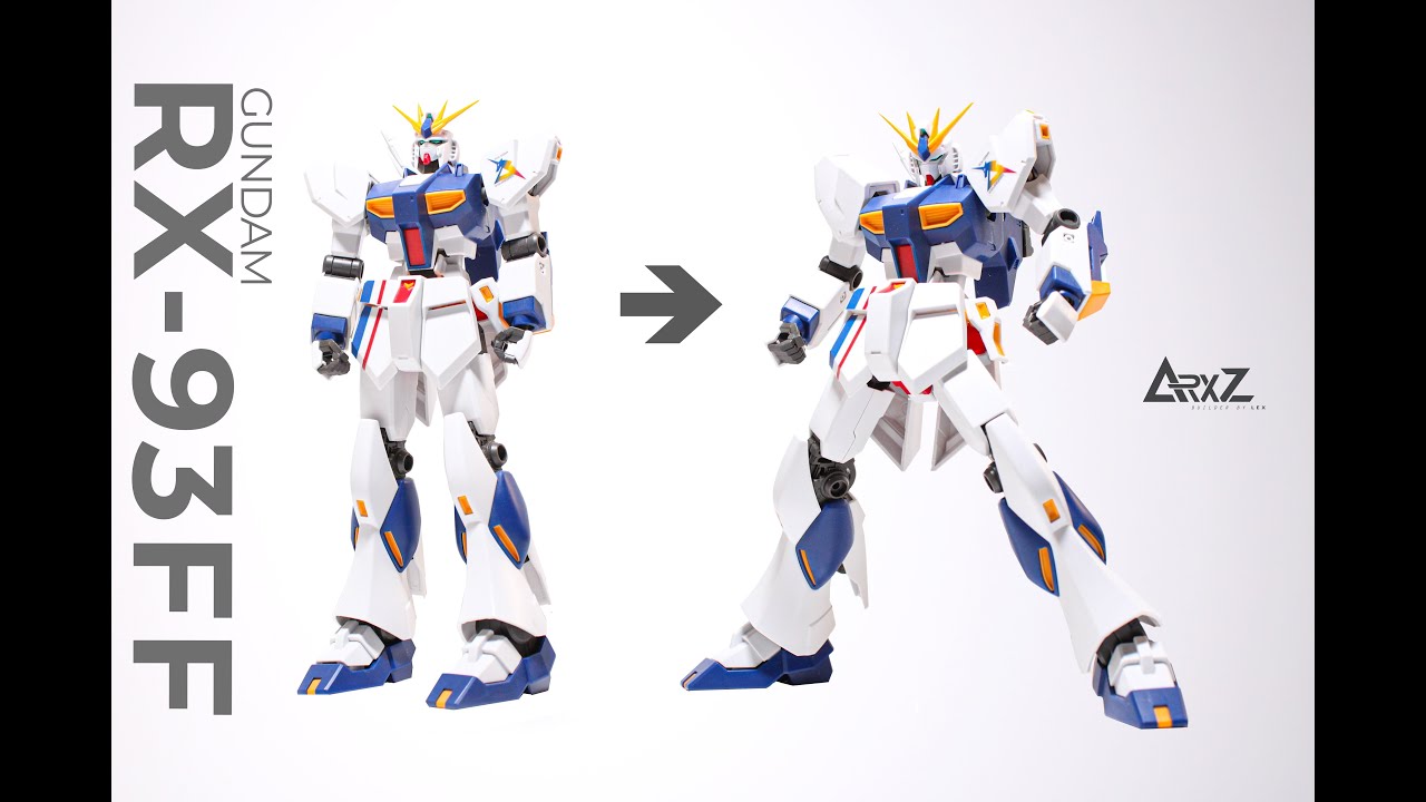 ArxZ's Tips - How to make Good Pose Stand Up - Entry Grade Gundam RX ...