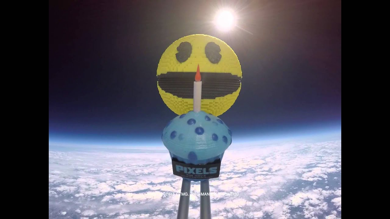 Pac-Man Goes to Space! - YouTube