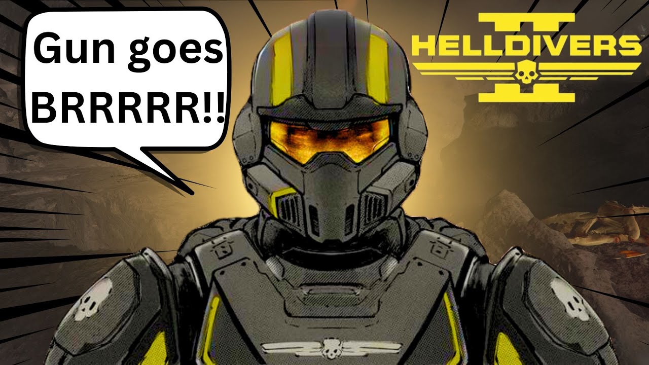 Hell Divers 2 The Bugs Get The Machine Gun Treatment Youtube