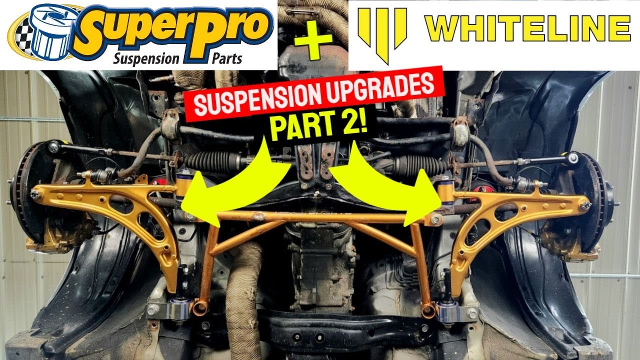 2002 WRX Suspension Upgrades Pt2: Front STI Arms + More - YouTube