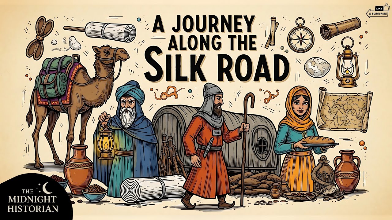 A Journey Along the Silk Road | Soothing History for Sleep | The ...