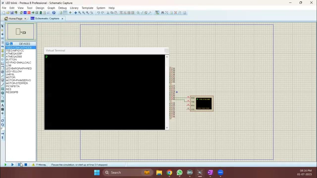 Class 22 part 1 UART program for wait and GPS explanations - YouTube