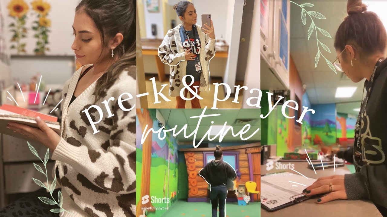 Prayer Closet & Pre-K Ministry Routine 🕊🍎 - YouTube