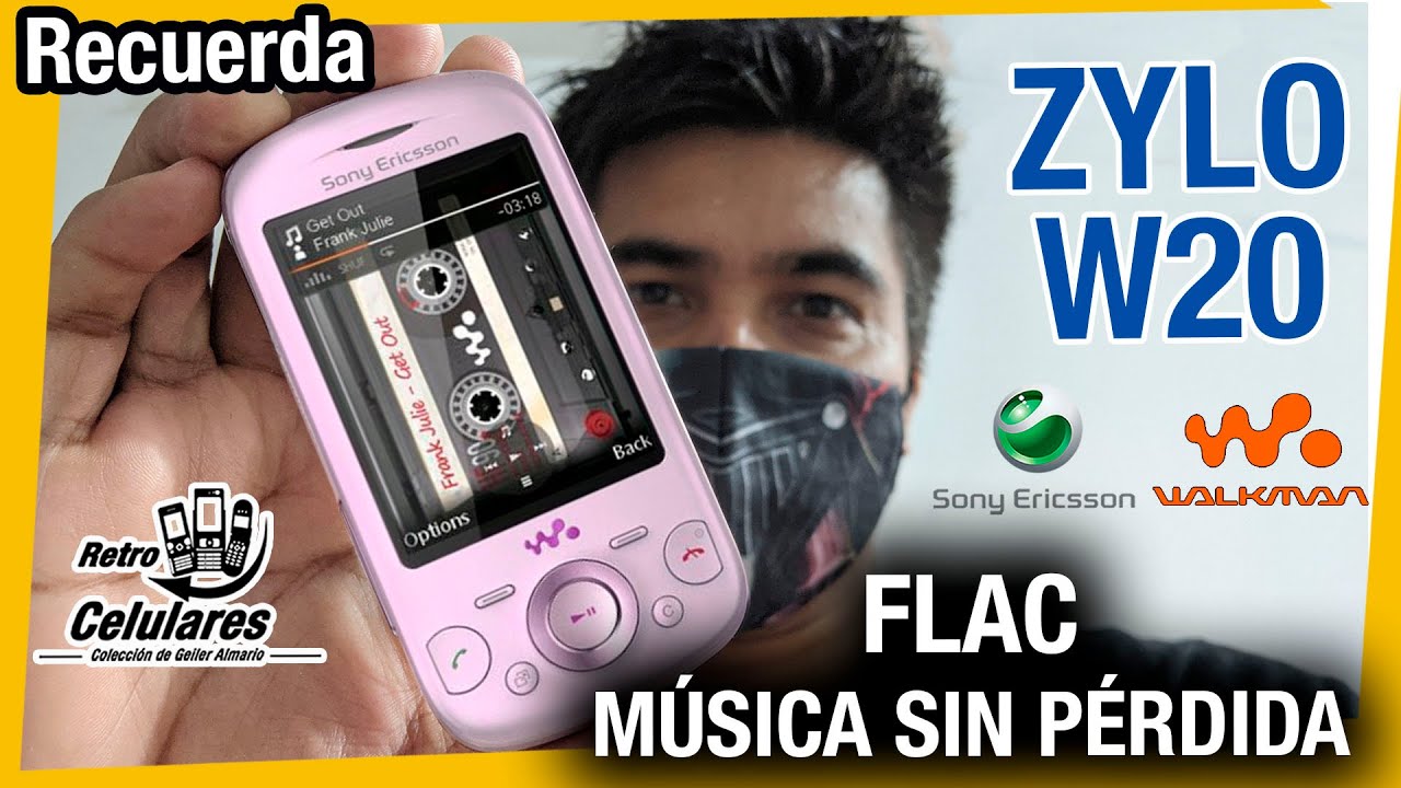 Recuerda SONY ERICSSON Walkman ZYLO W20 con SOPORTE FLAC - Retro ...