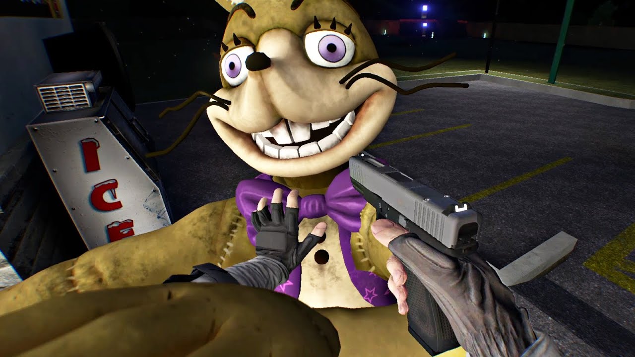 Glitchtrap kidnapped Gregory - Boneworks - YouTube