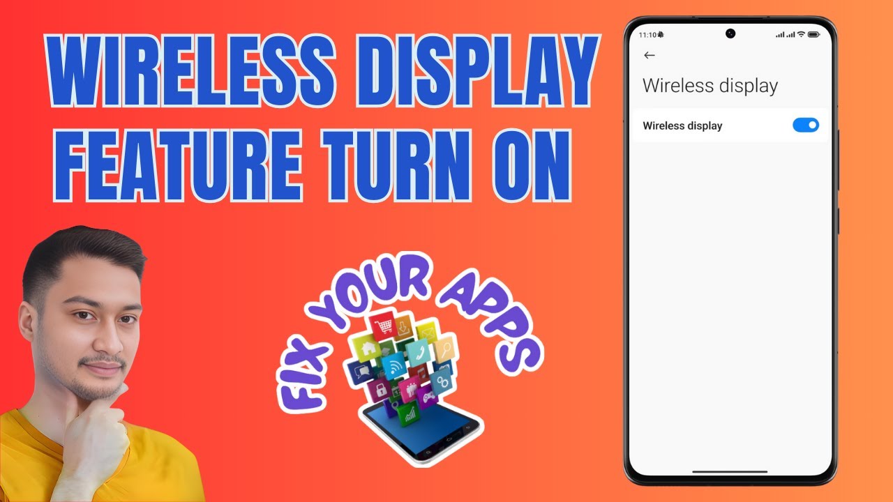 How to Turn On the Wireless Display Feature on Android - YouTube