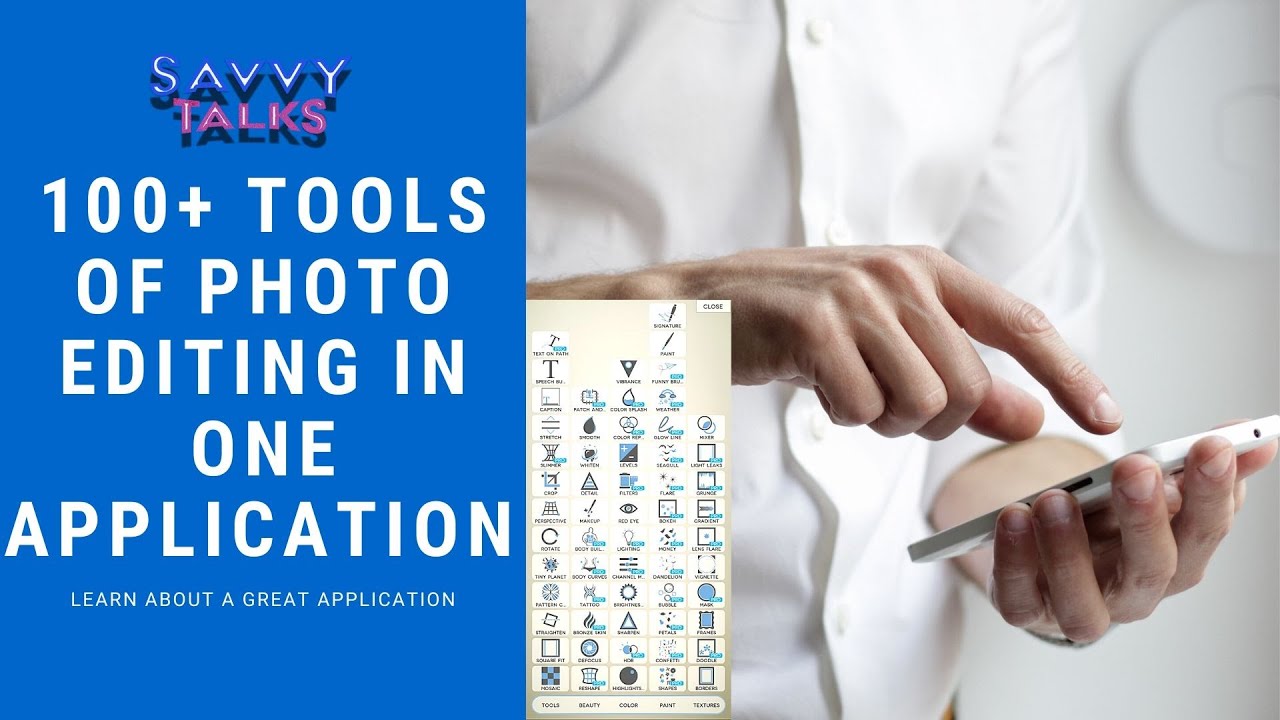 100+ Tools for Photo Editing in One Application|Fotogenic App|Best ...
