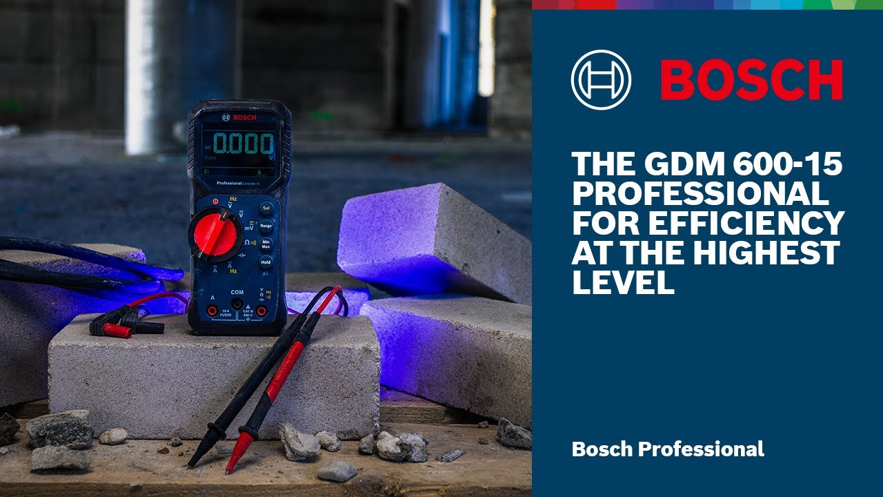 GDM 600-15 Professional Digital Multimeter with IP65 rating and easy ...