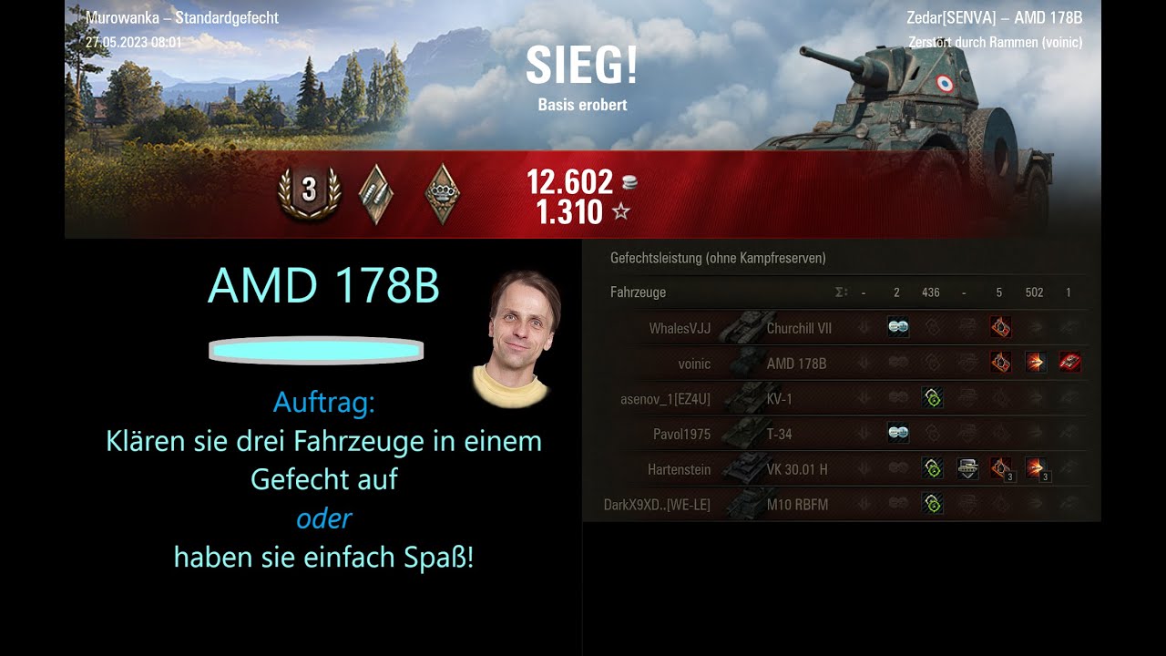 AMD 178B - Klären sie drei Fahrzeuge in einem Gefecht auf ... - YouTube