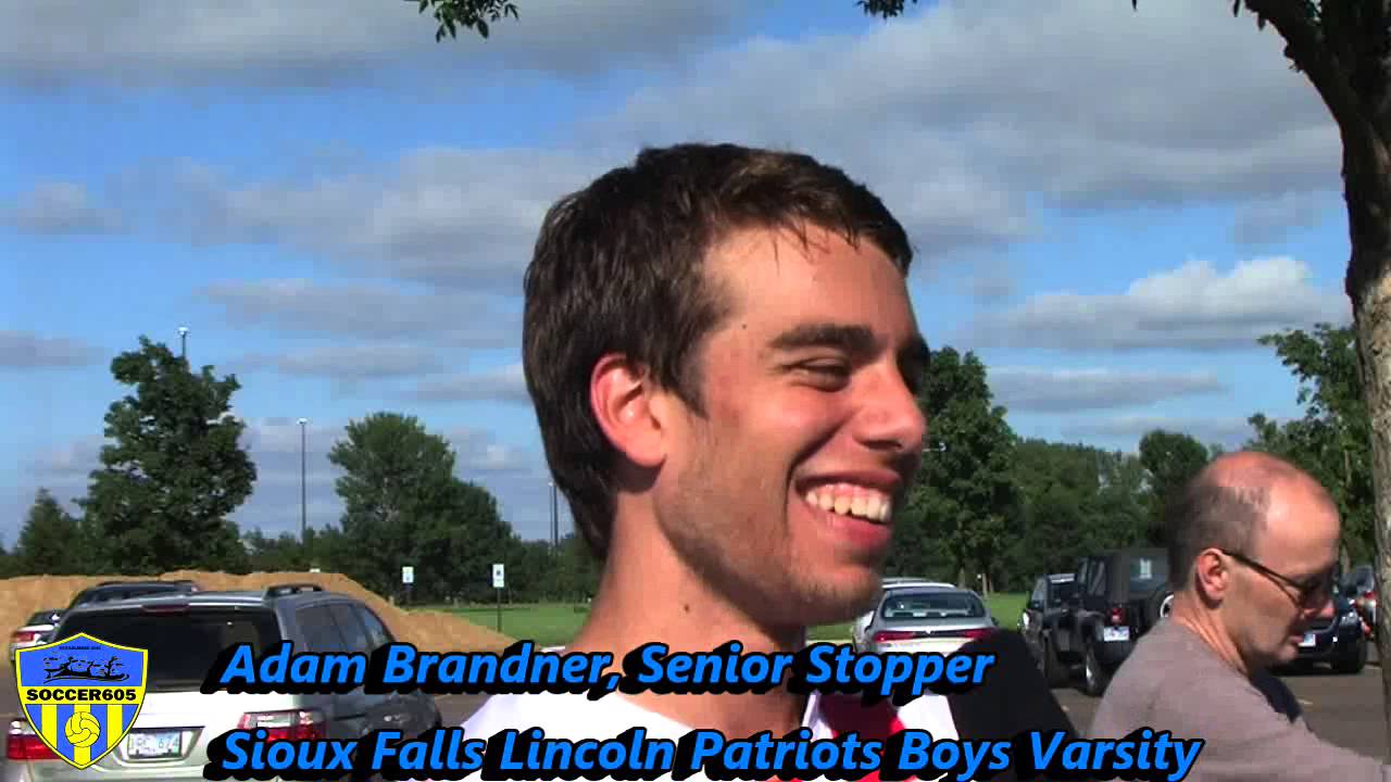 Adam Brandner of Sioux Falls Lincoln Boys Varsity - YouTube