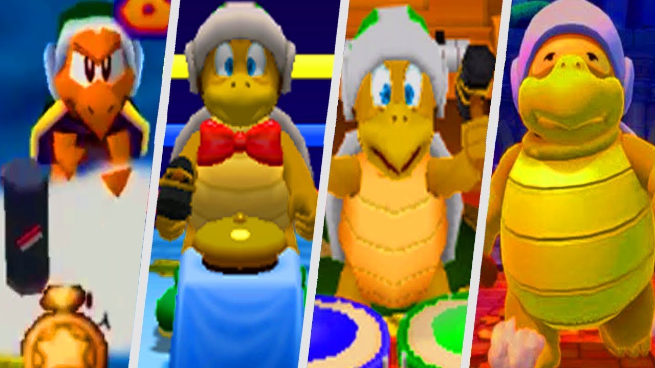 Evolution of Hammer Bro Minigames in Mario Party Games (1998 - 2017 ...