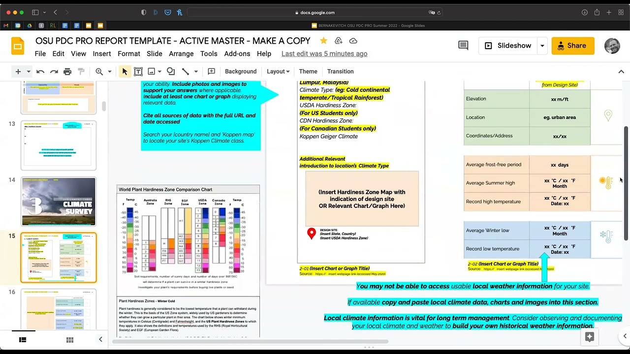 OSU PDC - Google Slides - Navigating the Slides - YouTube
