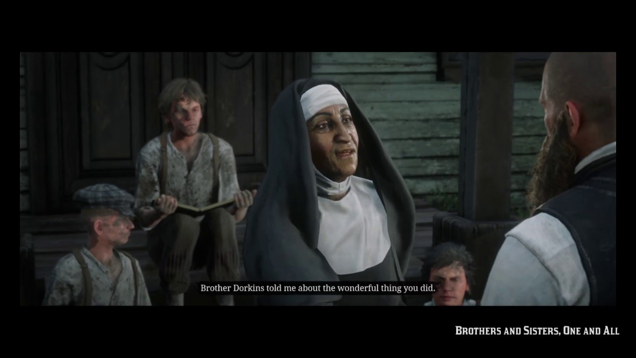 Red Dead Redemption 2 - Arthur meets sister Calderon - YouTube