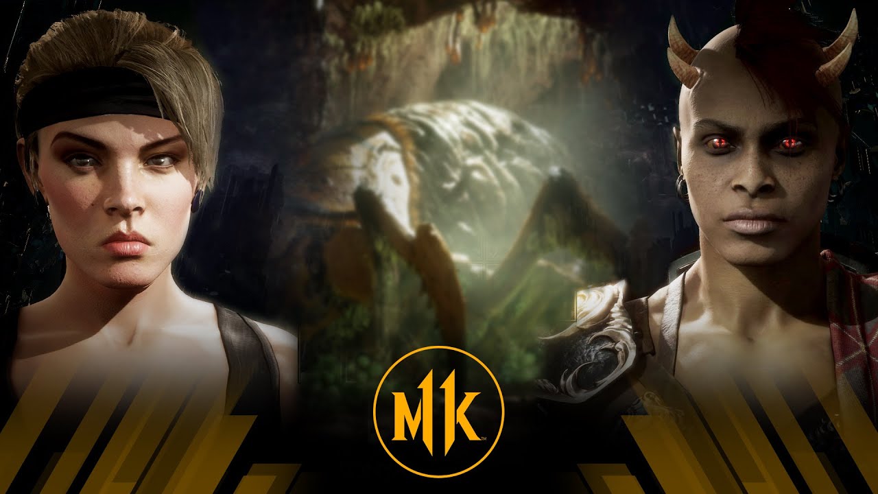 Mortal Kombat 11 - Bridgette Wilson Sonya Vs Sheeva (Very Hard) - YouTube