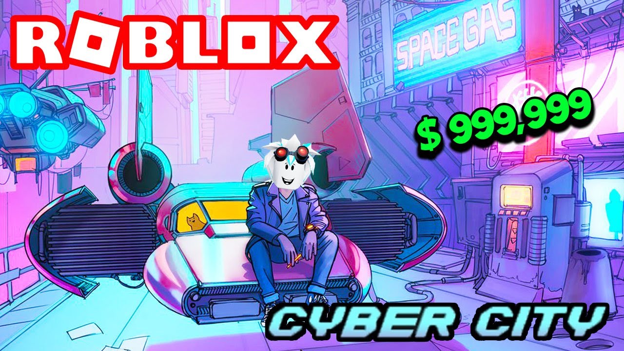 КИБЕР СИТИ! ПОСТРОИЛ КИБЕР БАЗУ, СУПЕР ТАЧКИ И ПЛАЗМАГАНЫ! ROBLOX Cyber ...