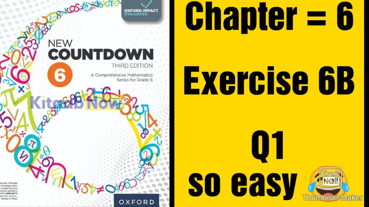 oxford new countdown book 6 third edition || chapter 6 || Exercise 6B ...