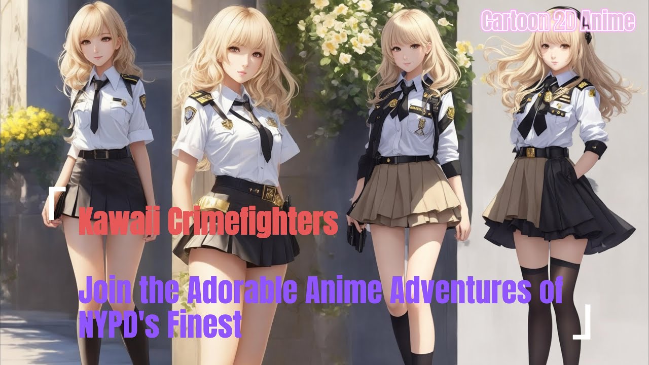 【AI ART】Kawaii NYPD Heroes: An Anime Journey of Courage and Justice ...