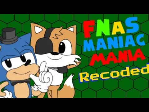 -fnas maniac mania recoded- custom challenge "one more time" - YouTube