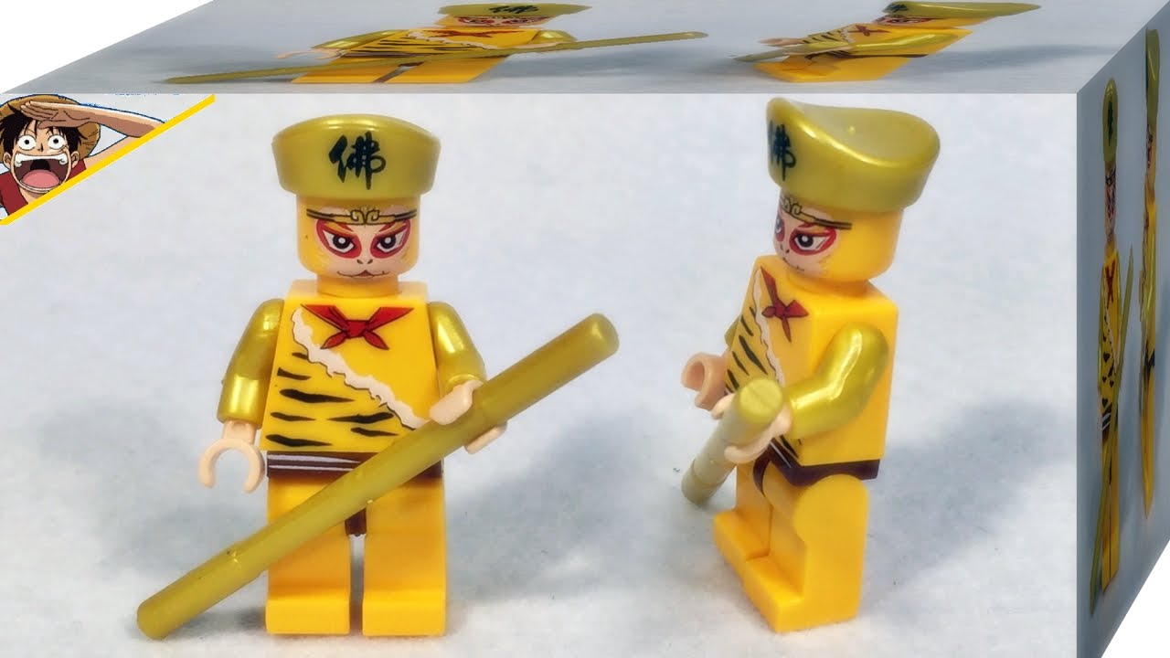 서유기 손오공 제천대성 미후왕 JLB 레고 호환 미니피규어 리뷰 Lego knockoff journey to the west ...