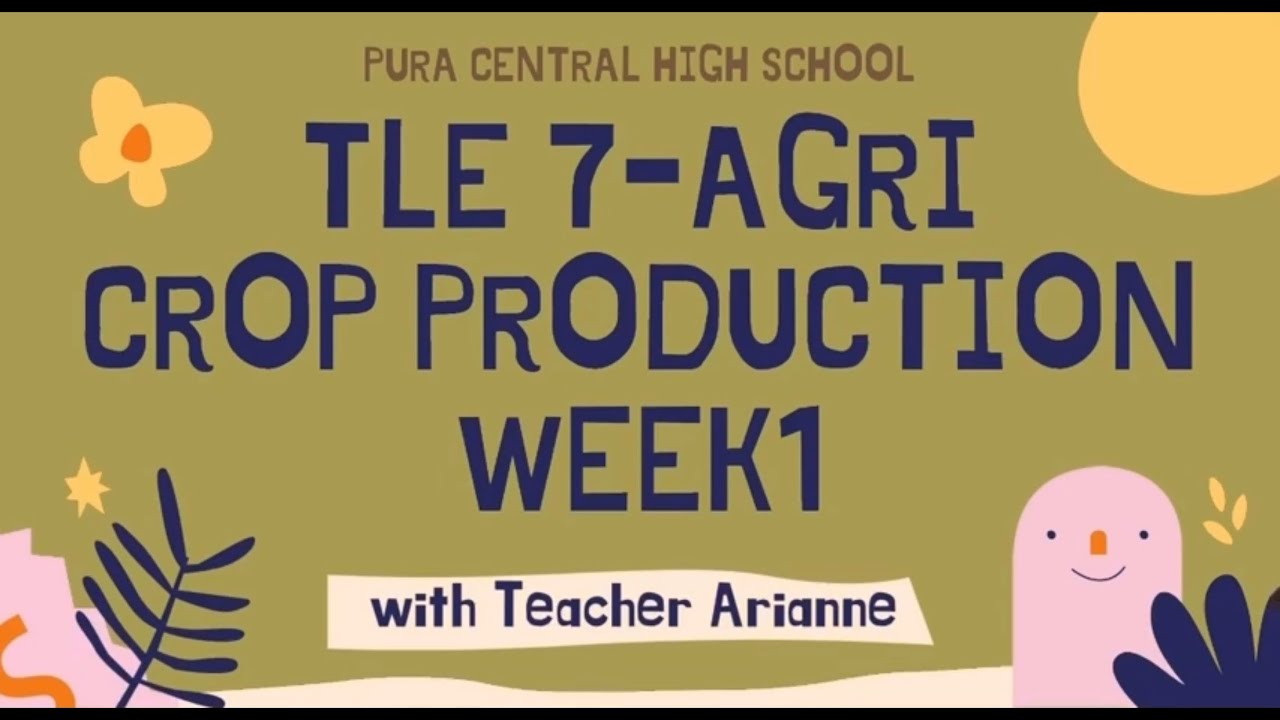 TLE 7/8 AGRI-CROP PRODUCTION LESSON 1 - YouTube