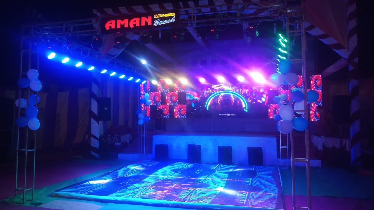 Aman Dj mauranipur || Flor Dj setupe and sound system's || gourav gest ...