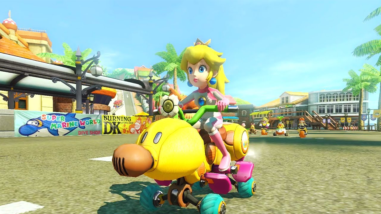 Mario Kart 8 Deluxe - Flower Cup 200cc - YouTube