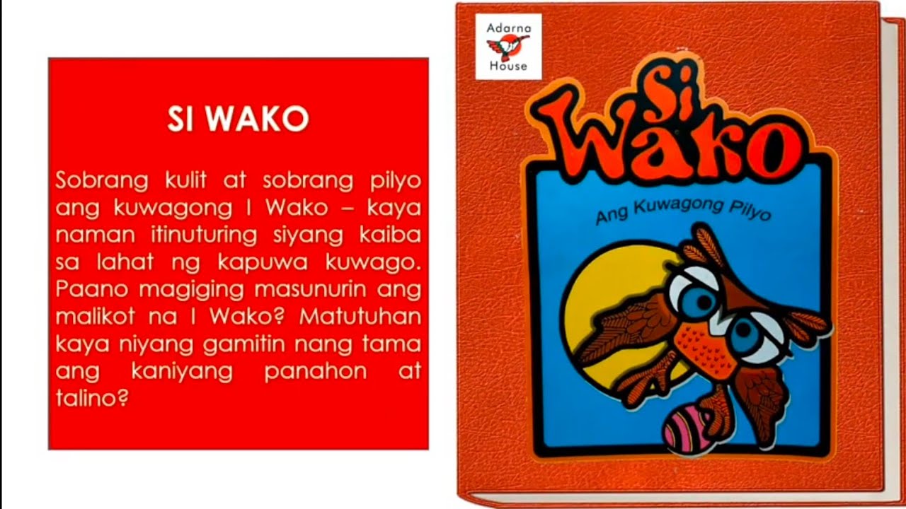 Si Wako,Ang Kwagong Pilyo (By:Rin Atarah) - YouTube