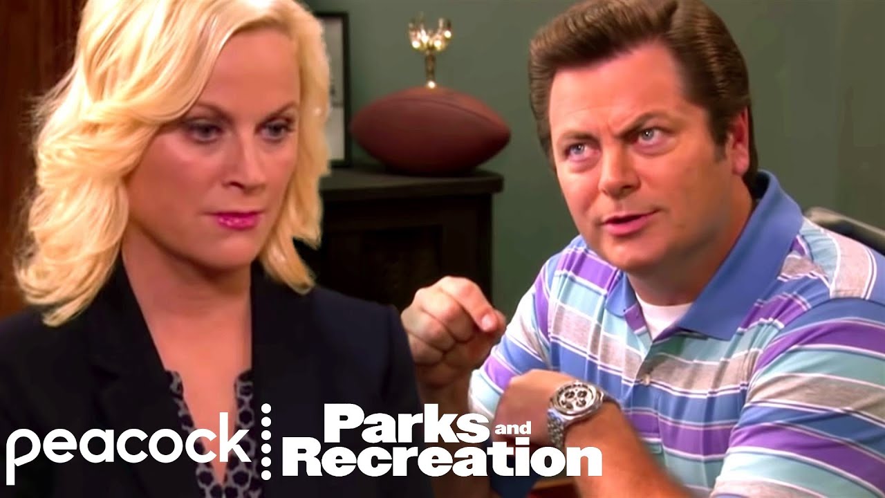 Parks and Recreation | Ron Sans Mustache (Episode Highlight) - YouTube