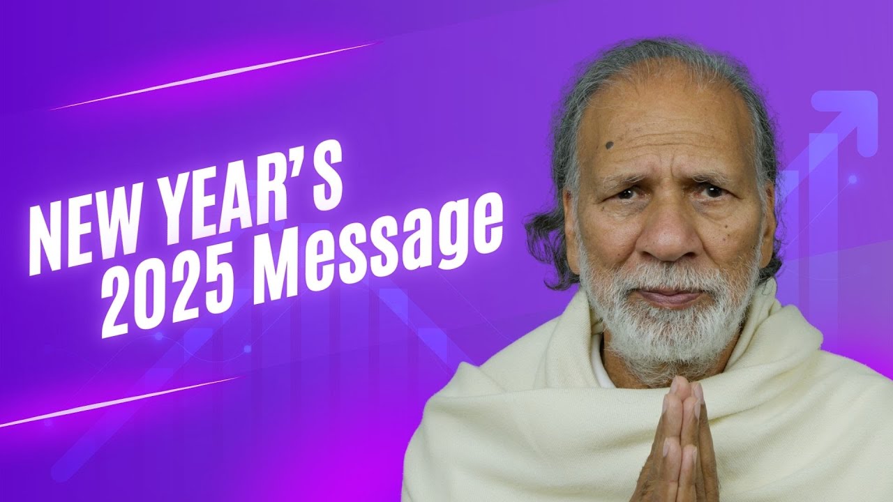 2025 New Year Spiritual Message from Acharya Shree Yogeesh - YouTube