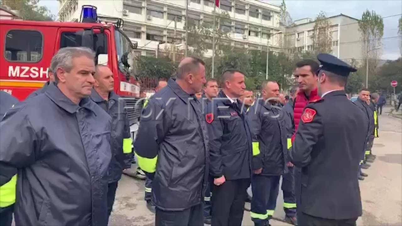 Erion Veliaj nderon zjarrfikesin Arben Cara, i rikthehet detyres, humbi ...