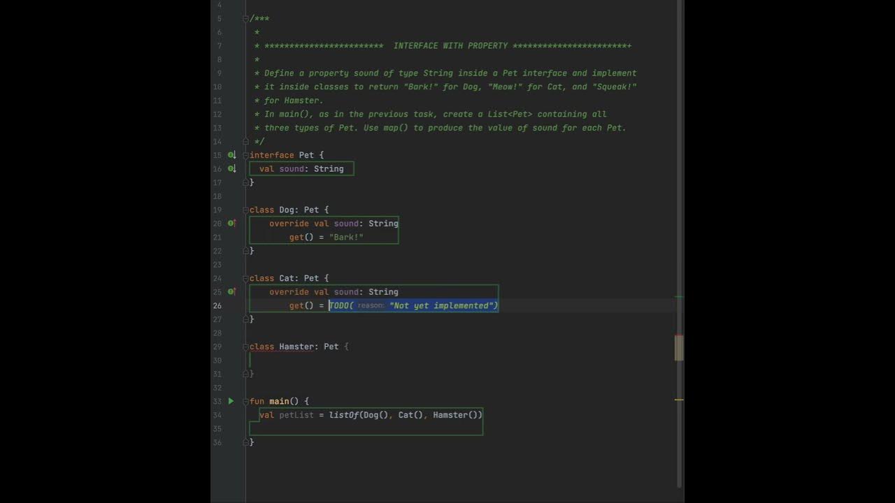 Kotlin - interface with property super easy programming - YouTube Kotlin - interface with property super easy programming - YouTube