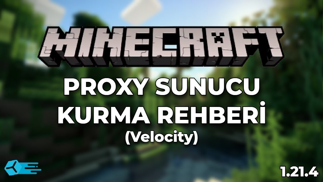 Minecraft Proxy Sunucu Kurma Rehberi (Velocity) Paper 1.21.4 - YouTube