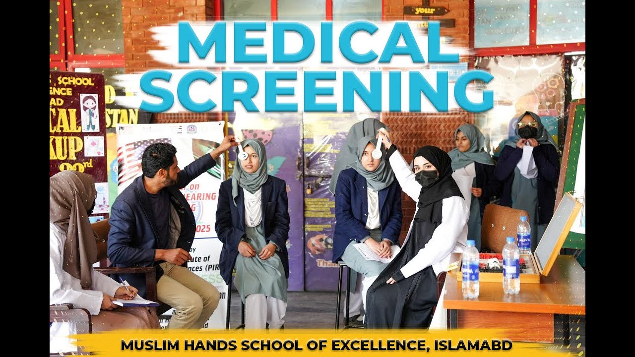 A Medical Checkup at Muslim Hands School of Excellence, Islamabad - YouTube