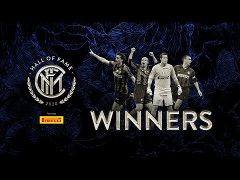 INTER HALL OF FAME 2020 WINNERS | JULIO CESAR, BERGOMI, CAMBIASSO, MILITO 🥇⚫🔵 powered by Pirelli