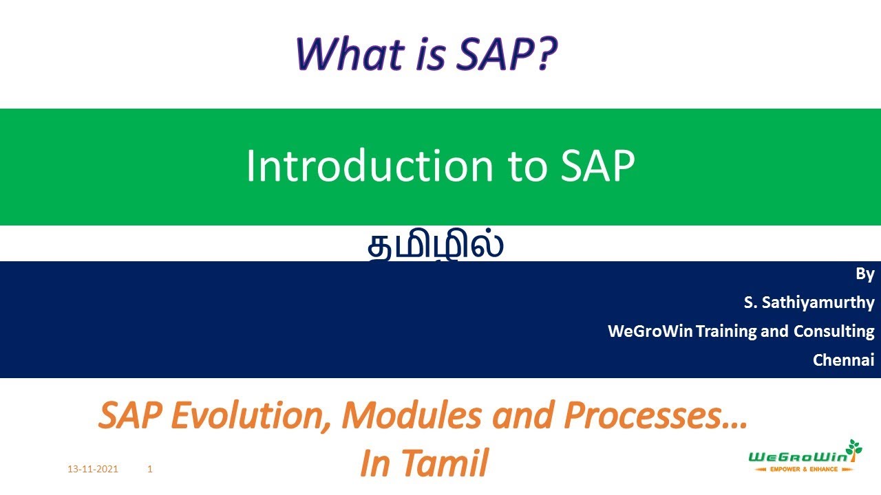 SAP Basics 02 | What is SAP? | Modules, Evolution & Business Process ...