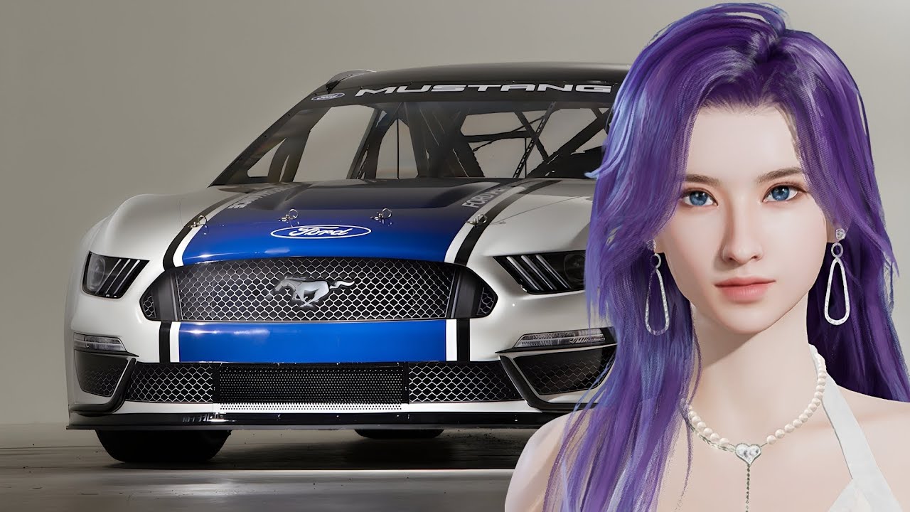 Csenge Solyom Going NASCAR in a Mustang Onemake Race at Indianapolis ...