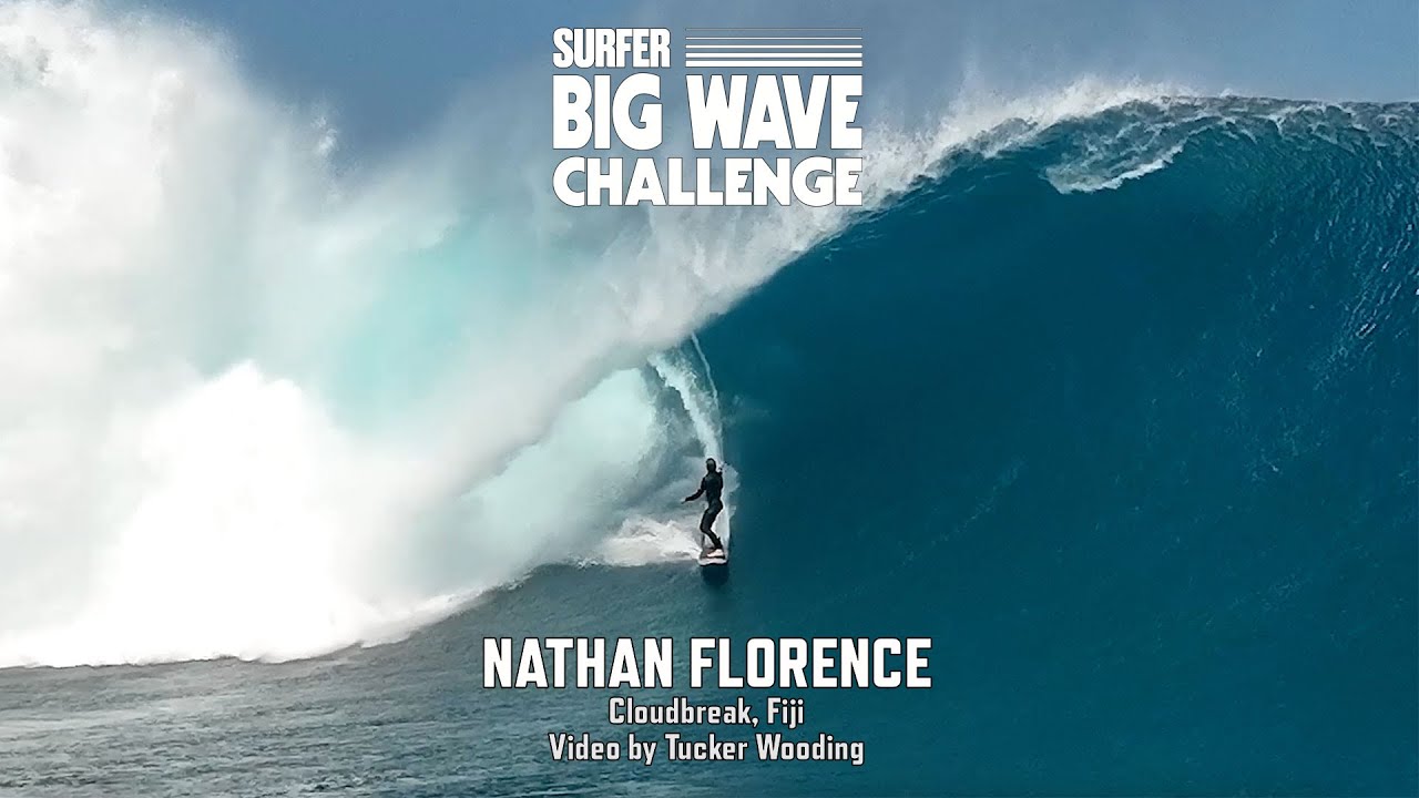 Nathan Florence at Cloudbreak 3 - SURFER Big Wave Challenge 2023/24 ...