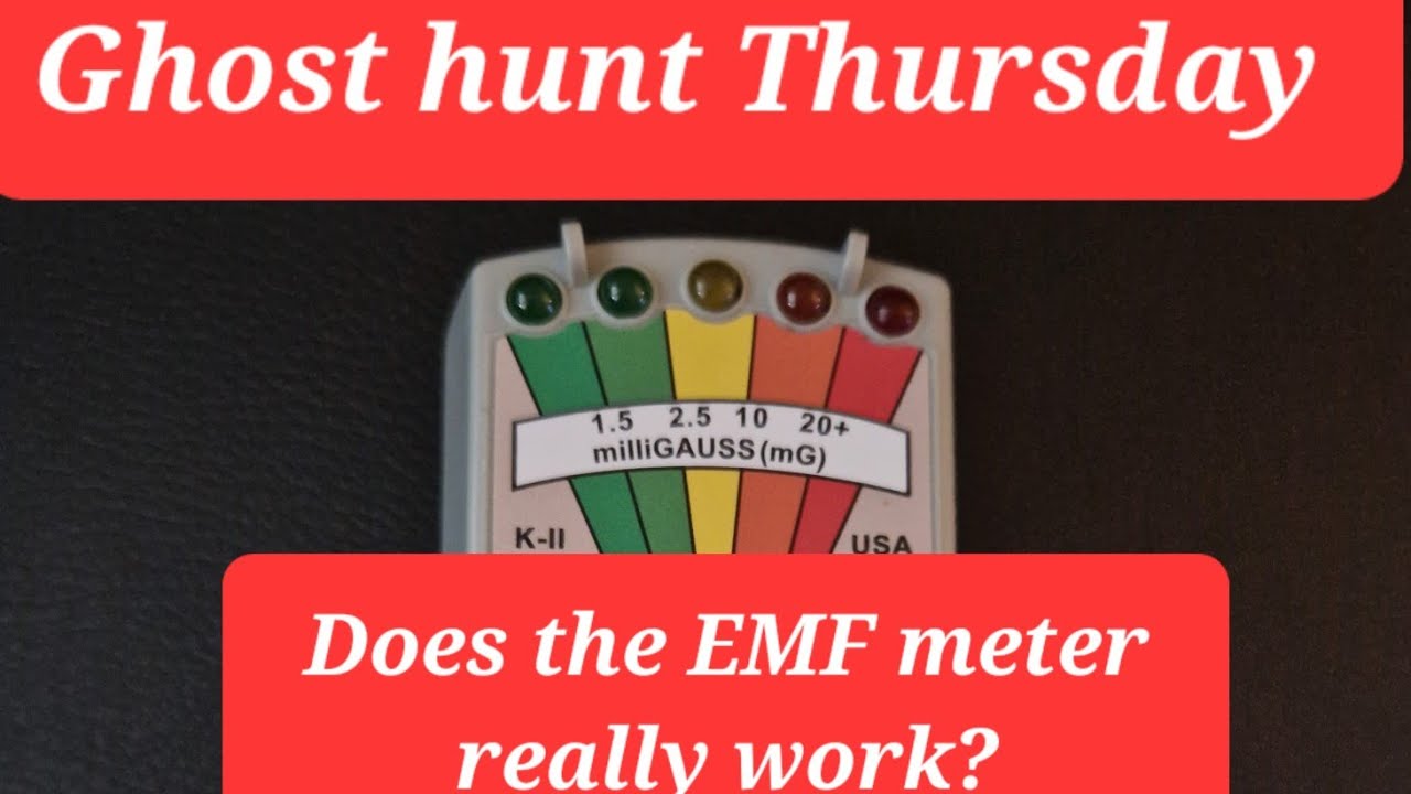 Ghost hunt Thursday, Does the EMF meter really work? #ghosthunting #emf ...