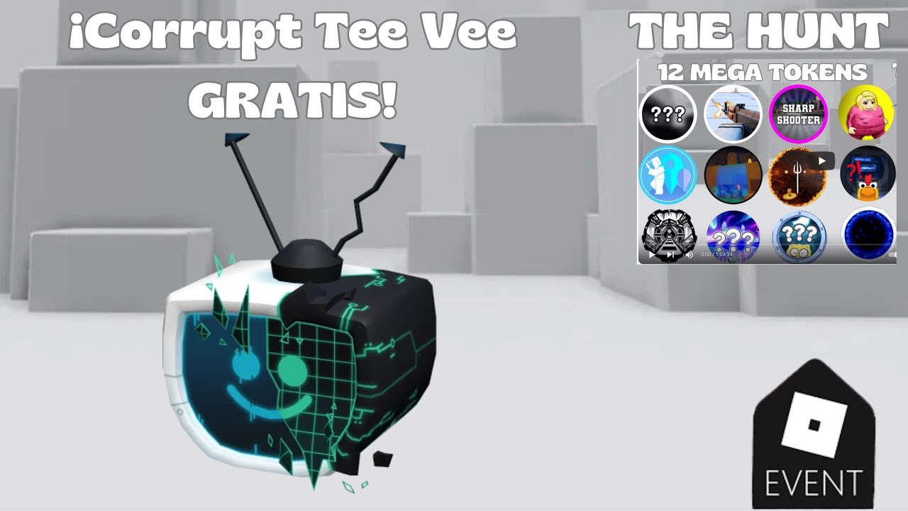 Corrupt Tee Vee GRATIS EN ROBLOX - YouTube