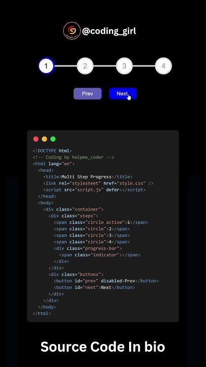 Muti Step process 💥 #coder #computerprogrammer #html #codinglover #css #coderslife #shortvideo ...