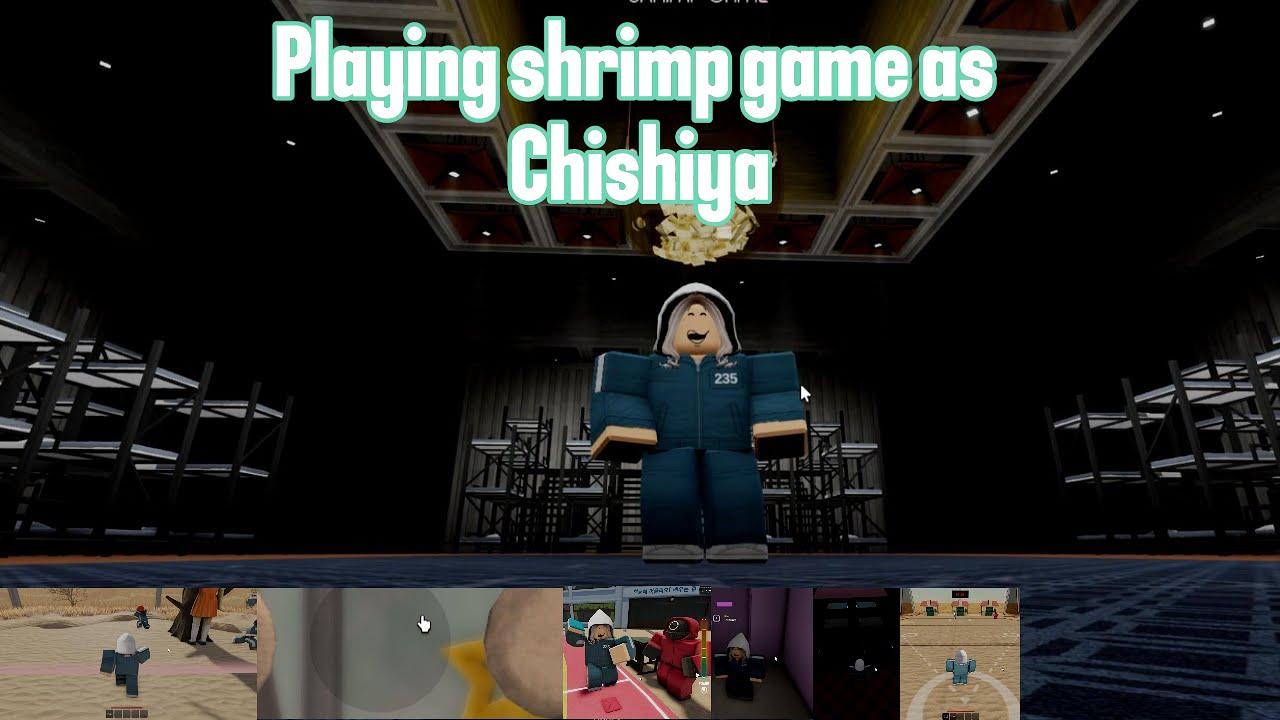 Playing shrimp game as Chishiya! - YouTube
